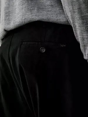 Paul & Shark Pleated-detail Trousers - Black