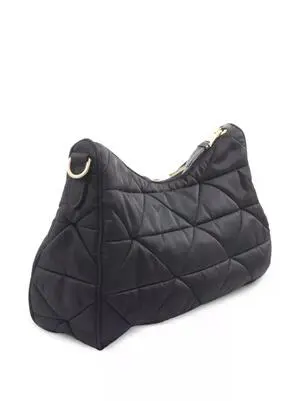 Prada Re-nylon Tessuto Quilted Shoulder Bag - Black