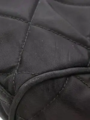 Prada Tessuto Impuntu Chain Shoulder Bag