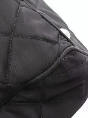 Prada Tessuto Impuntu Chain Shoulder Bag