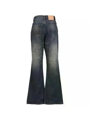 THE EDGE OF EARTH™ Bleached-effect Flared Jeans