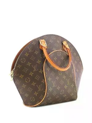 LOUIS VUITTON Monogram Canvas Ellipse Handbag Mm - Brown