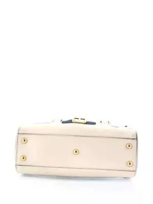 Gucci Sylvie Top Handle Tote Leather Medium Satchel