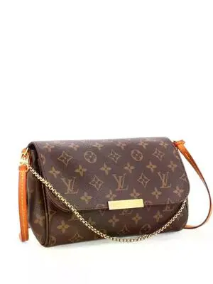 LOUIS VUITTON Favorite Handbag Monogram Canvas Mm Crossbody Bag - Brown