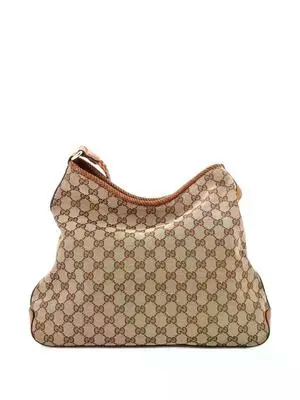 Gucci Marrakech Gg Canvas Medium Hobo Bag