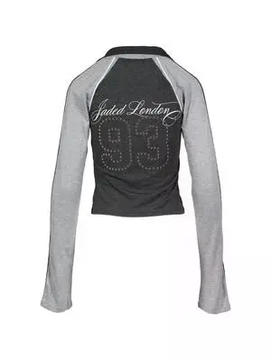 JADED LONDON Rynna Studded Raglan T-shirt
