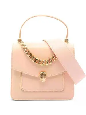 BVLGARI 2010s Serpenti Forever Shoulder Bag Pink