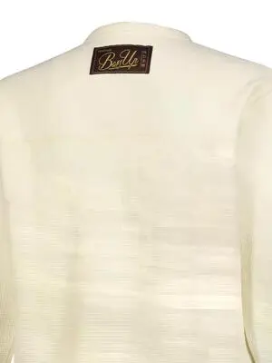 BOSSUP Thermal Logo-embroidered T-shirt