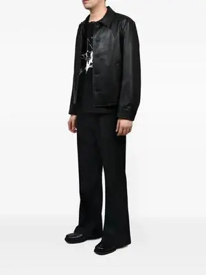 CEDARWOOD Alonzo Faux-leather Jacket