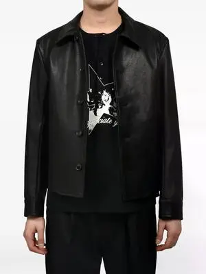 CEDARWOOD Alonzo Faux-leather Jacket