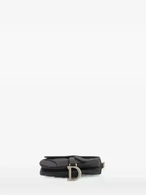 Dior Saddle Handbag Satin With Crystals Mini Shoulder Bag