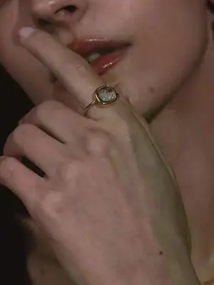 Moritz Glik Diamond Shaker Ring - Pink