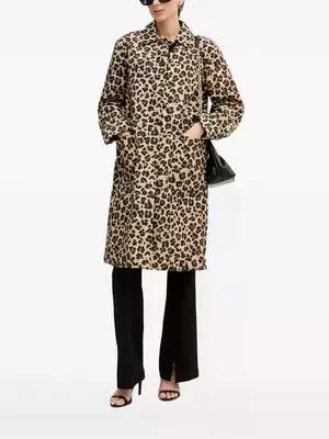 Sisley Leopard-print Jacket - Neutrals