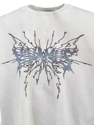 VIVAMUS Graphic-print Cropped T-shirt