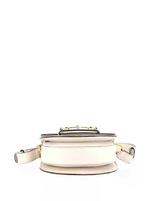 Gucci Horsebit 1955 Rounded Shoulder Bag Leather Mini Crossbody Bag