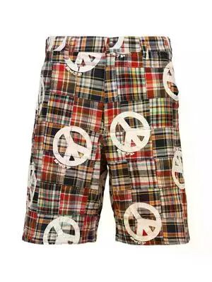 SWJP Madras Patchwork Shorts
