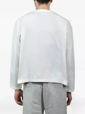 CEDARWOOD Ats Slogan-print Long-sleeve T-shirt