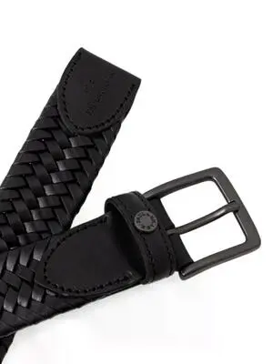 Paul & Shark Woven Leather Belt