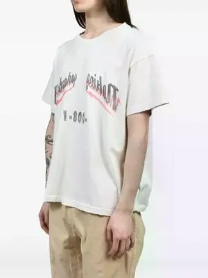 NO BISHOP NO KING Graphic-print T-shirt