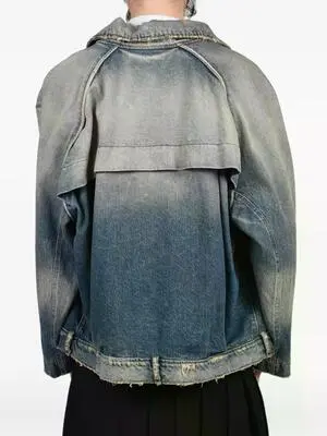 DOMENICO OREFICE A4 Distressed Denim Jacket