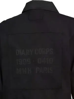 DIARY 1999 Patch-detail Logo-print Polo Shirt