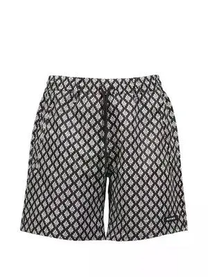 MLVINCE Monogram Print Shorts