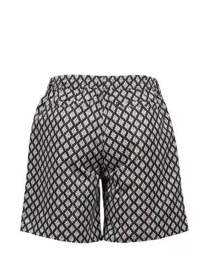 MLVINCE Monogram Print Shorts