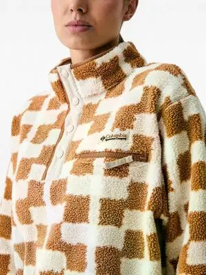 Columbia Helvetia Checkerboard Fleece Sweater