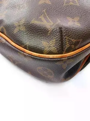 LOUIS VUITTON 2012 Mm Odeon Monogram Shoulder Bag - Brown