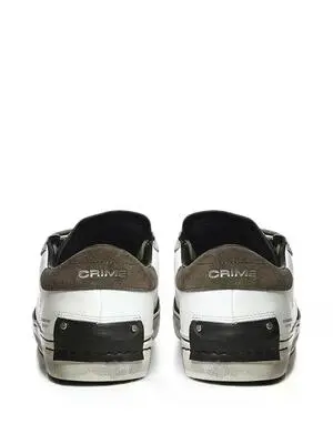 CRIME LONDON Distressed 2.0 Panelled Sneakers