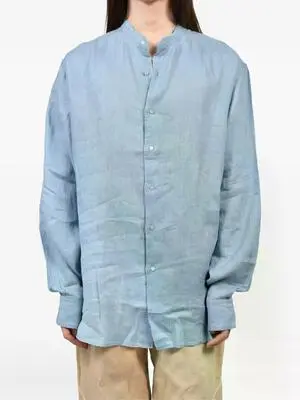 NO BISHOP NO KING Linen Shirt
