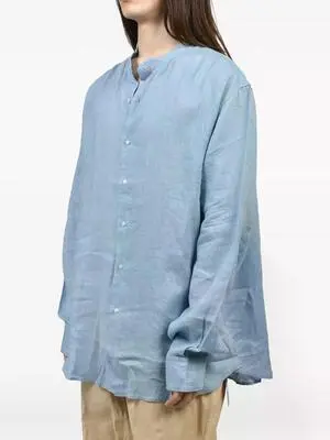 NO BISHOP NO KING Linen Shirt