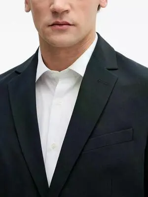 Sisley Notched-lapels Single-breasted Suit Jacket