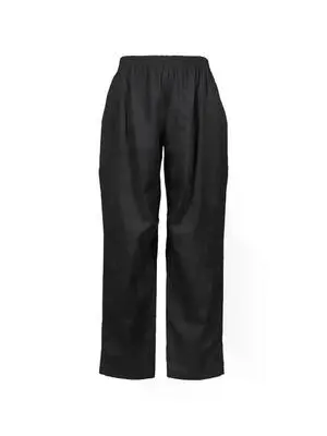 BIBLIOTHERK Cotton Track Pants - Black