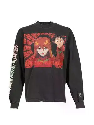 EVANGELI0N 95 Graphic-print Long-sleeve T-shirt