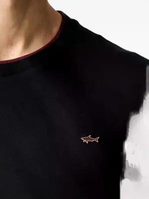 Paul & Shark Logo-plaque T-shirt