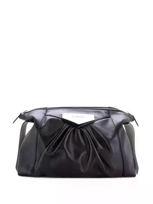Givenchy Antigona Soft Leather Large Clutch Bag - Black