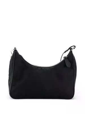 Prada Re-edition 2005 Tessuto Small Crossbody Bag - Black