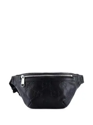 Gucci Gg Embossed Perforated Leather Small Belt Bag
