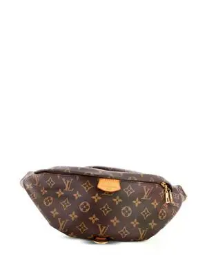 LOUIS VUITTON Monogram Canvas Belt Bag - Brown