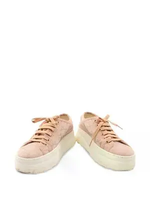 Gucci Gg Pattern Platform Sneakers