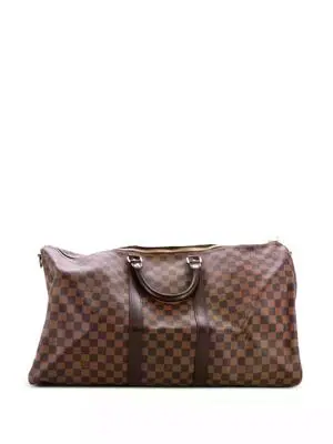 LOUIS VUITTON Damier Keepall Bag - Brown