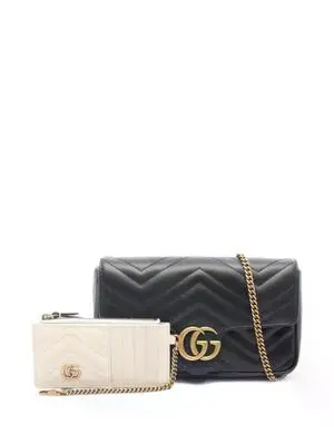 Gucci Gg Marmont Chain Shoulder Bag