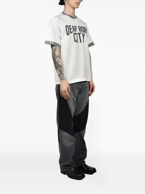 DEAR BORO Logo-print T-shirt