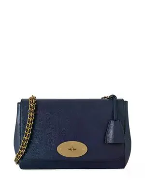 Mulberry Medium Lily Grained Leather Shoulder Bag - Blue