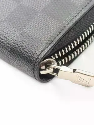 LOUIS VUITTON 2020 Zippy Dragonne Damier Graphite Wallet