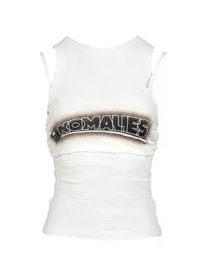 ANOMALIES DEPARTMENT Starry Sky Print Layered Top