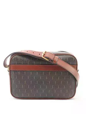Saint Laurent Monogram Shoulder Bag - Brown