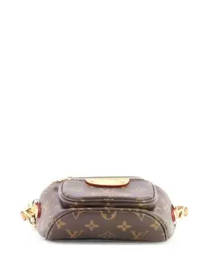 LOUIS VUITTON Bum Bag Monogram Canvas Mini Belt Bag