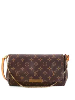 LOUIS VUITTON Favorite Handbag Monogram Canvas Mm Crossbody Bag - Brown